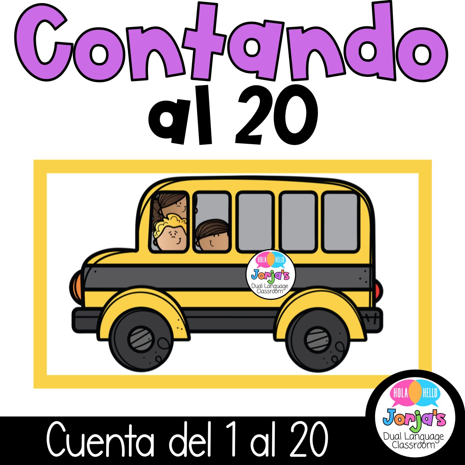 Contando Números del 1 al 20 Actividad y Hoja de trabajo Numbers 1 to ...