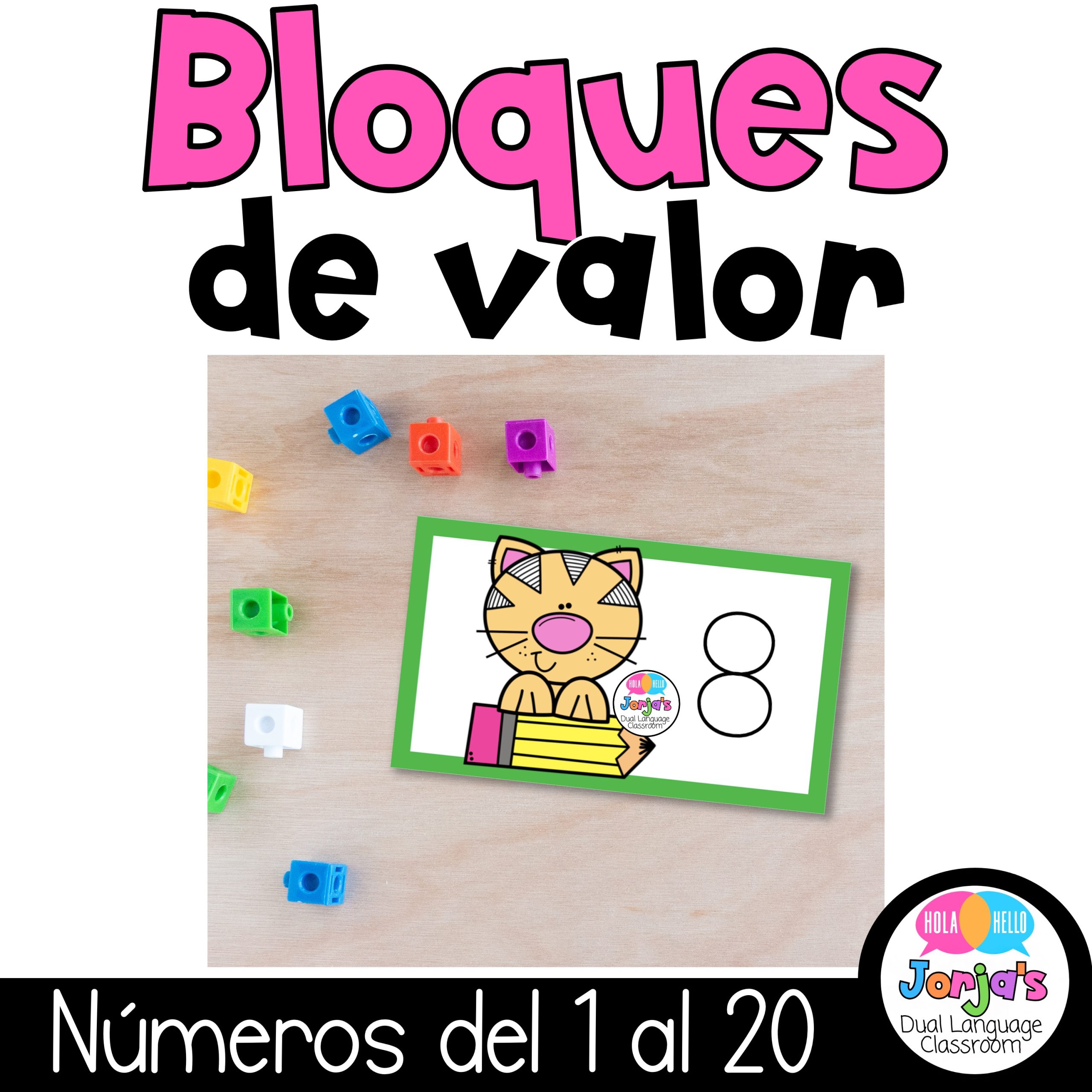 Bloques de valor Actividad Números del 1 al 20 Base Ten Blocks in ...