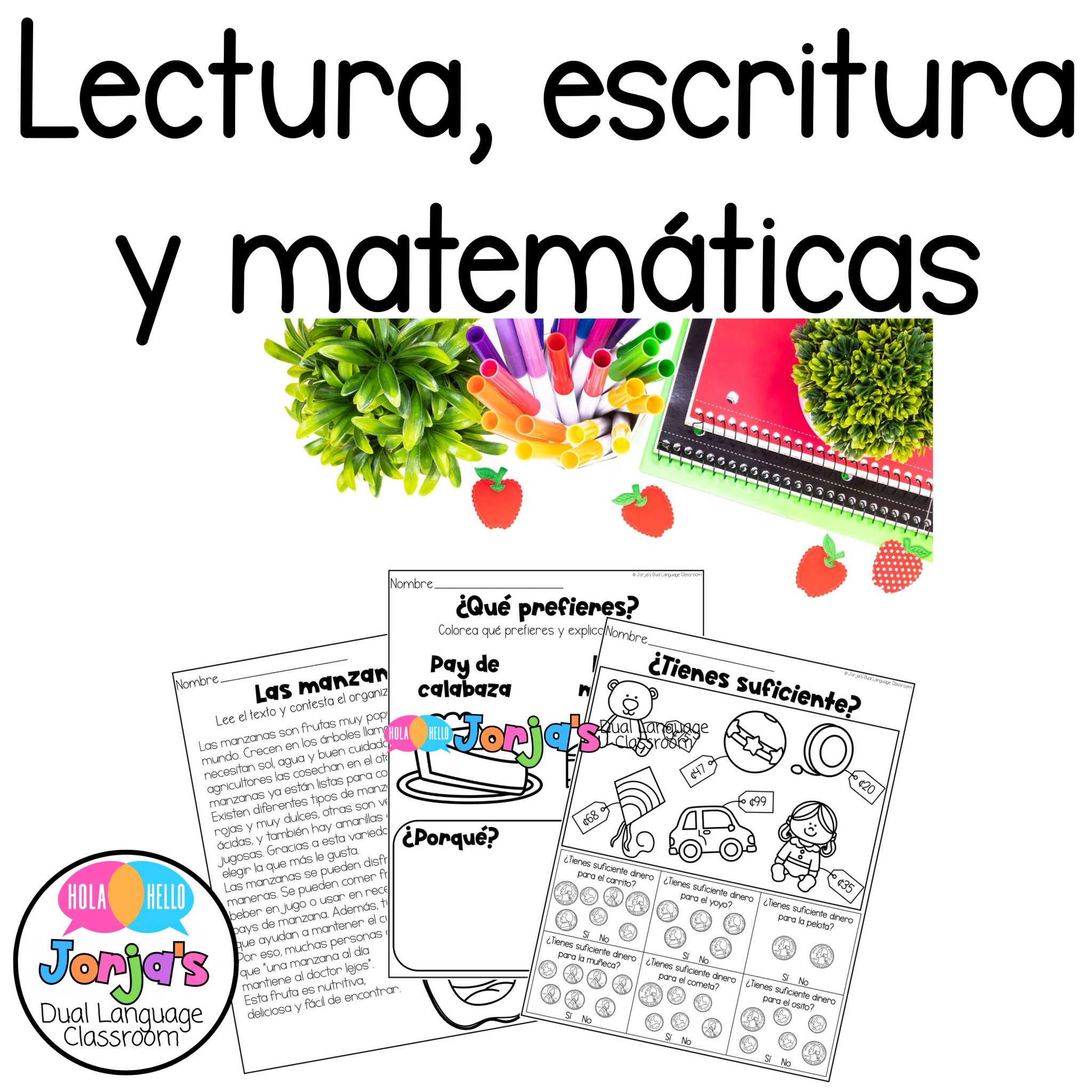 Hojas de trabajo Segundo Grado NO PREP Septiembre 2nd Grade in Spanish ...