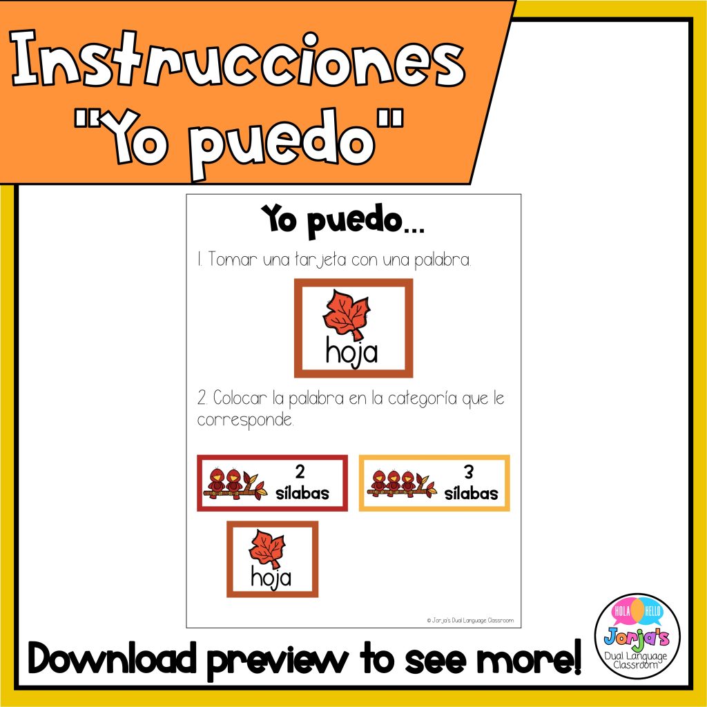 First Grade Literacy Centers Spanish October Centros de lectura primer ...