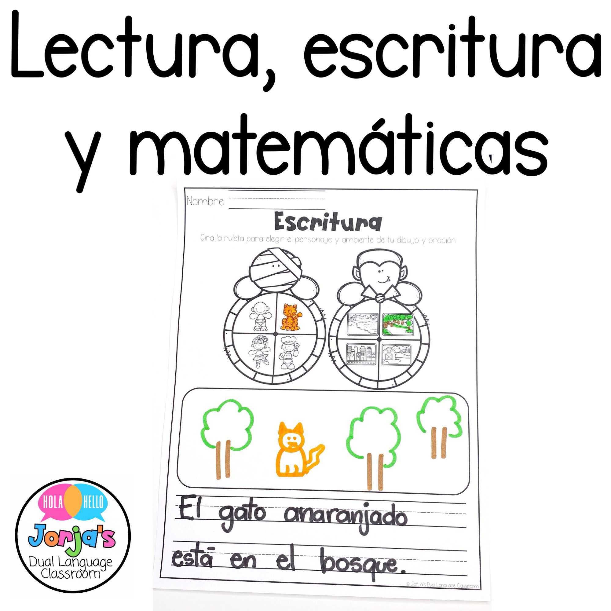 Lectura y matemáticas Hojas de trabajo octubre PRIMERO Halloween in ...