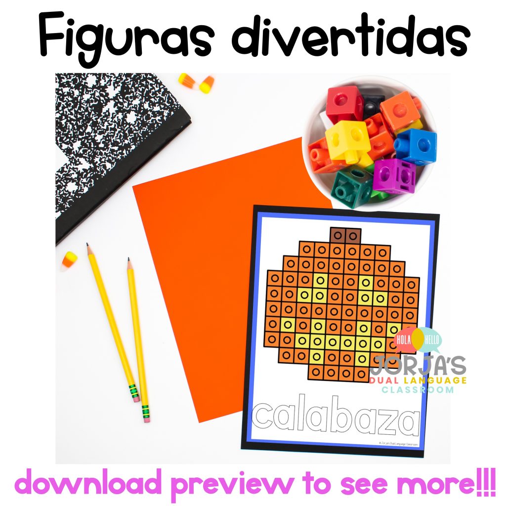Motricidad fina Construye con bloques Ejercicios Halloween Fine Motor ...