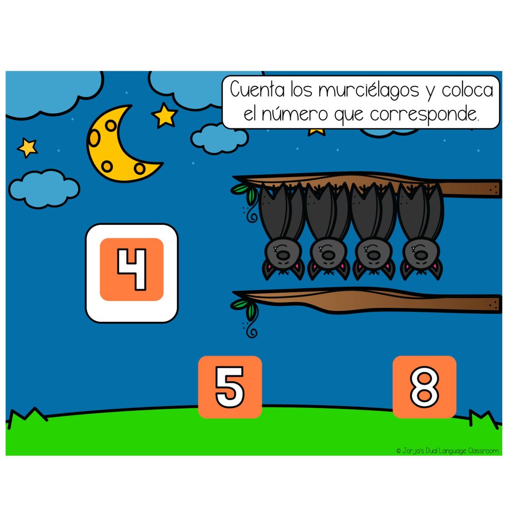 Actividades Matemáticas digitales kinder octubre Digital in Spanish ...