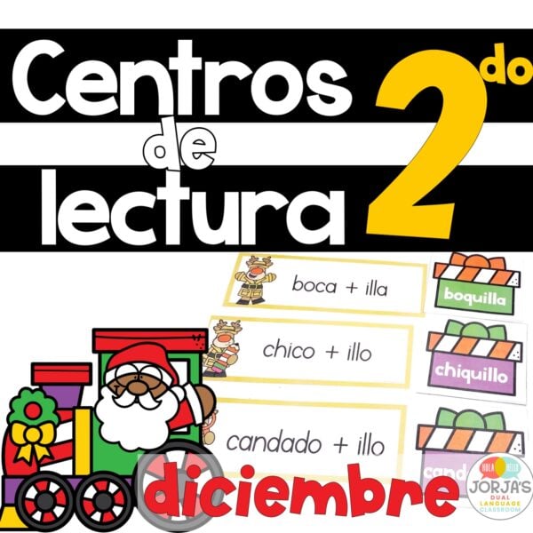Actividades de lectura segundo grado diciembre Second Grade in Spanish ...