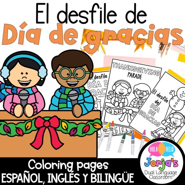 Spanish Coloring Pages Desfile de Día de Gracias Thanksgiving Parade ...