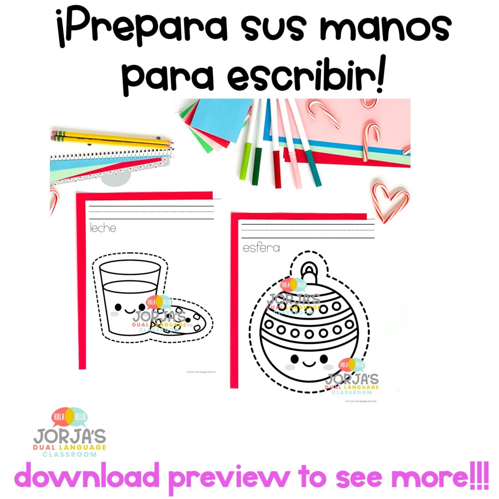 Motricidad fina Práctica de tijeras Navidad Actividades Christmas in ...