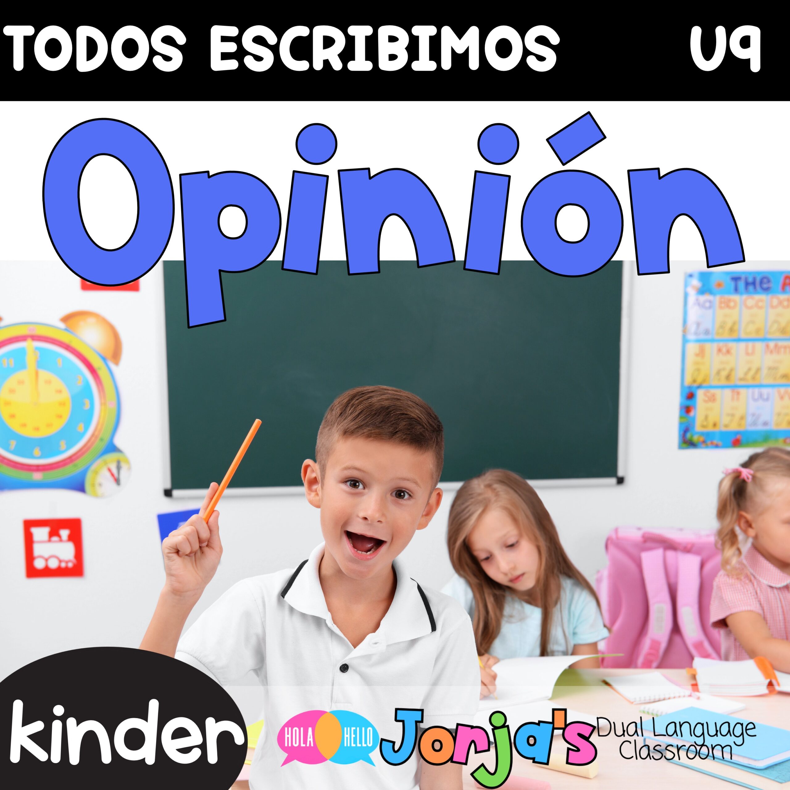 Todos escribimos UNIDAD 9 Opinión Kinder Escritura Opinion Writing in ...