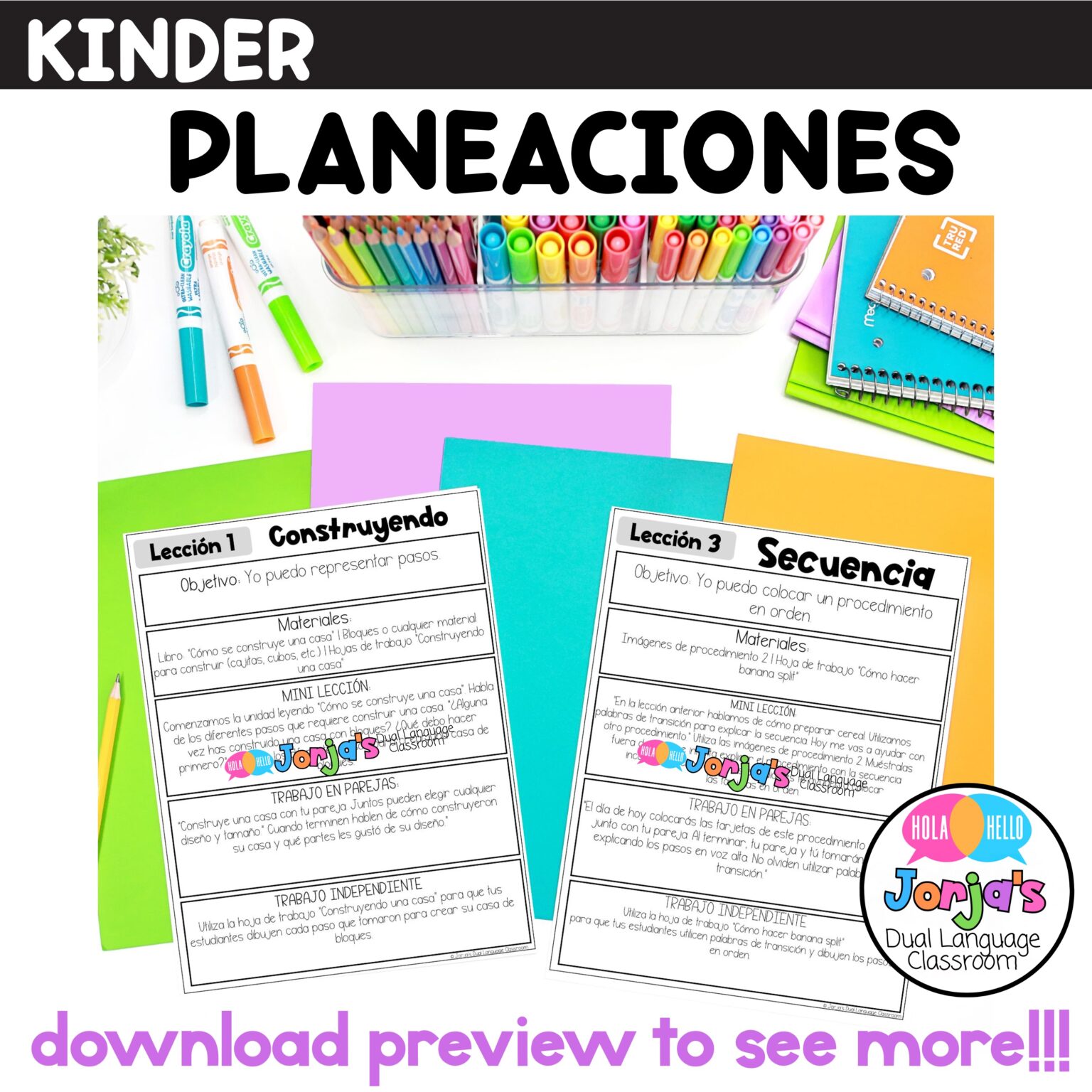 Todos escribimos UNIDAD 7 Procedimientos Writing in Spanish Kinder How ...