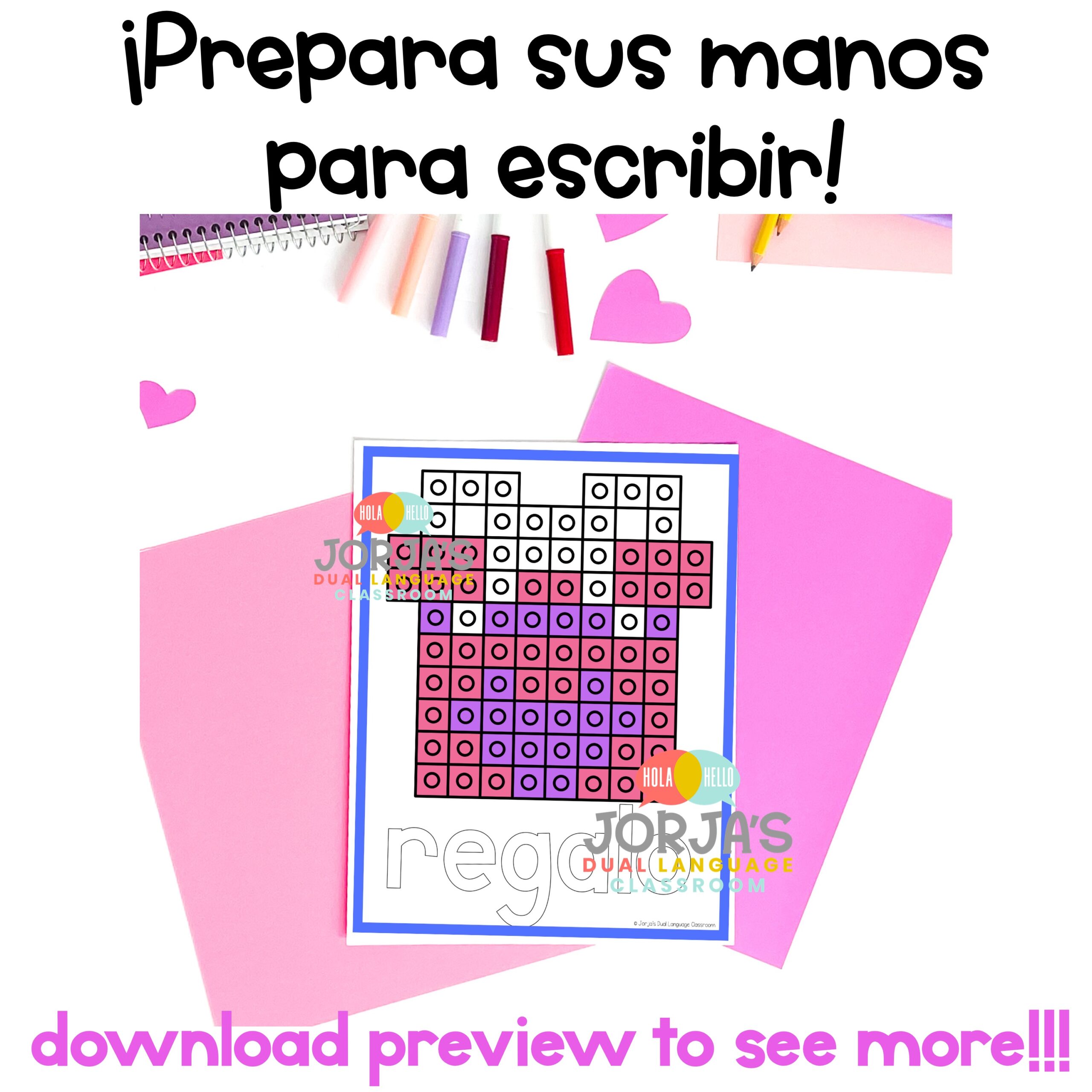 Motricidad fina Construye con bloques Actividades San Valentín ...