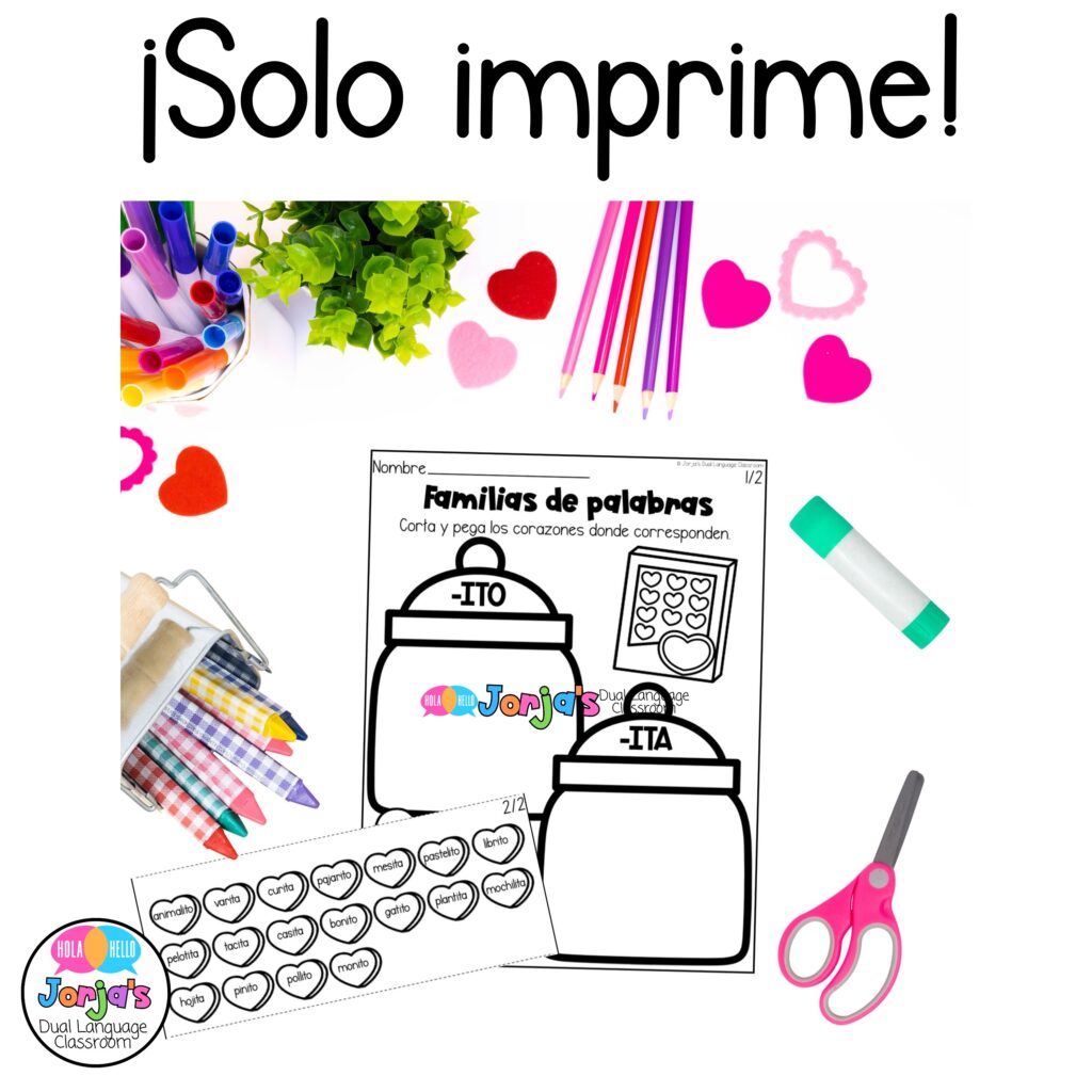 Hojas de trabajo Segundo Grado Febrero No Prep - Jorja's Dual Language ...