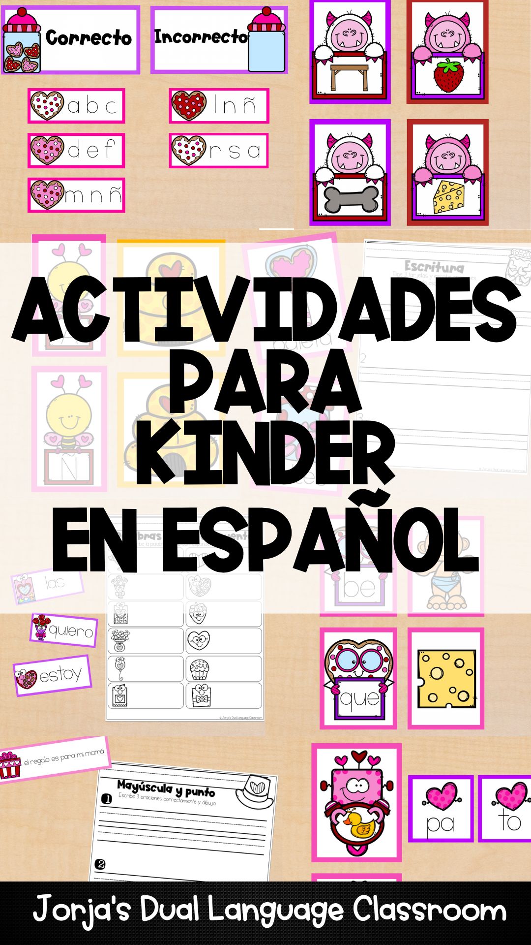 Centros de lectura para kinder: febrero - Jorja's Dual Language Classroom