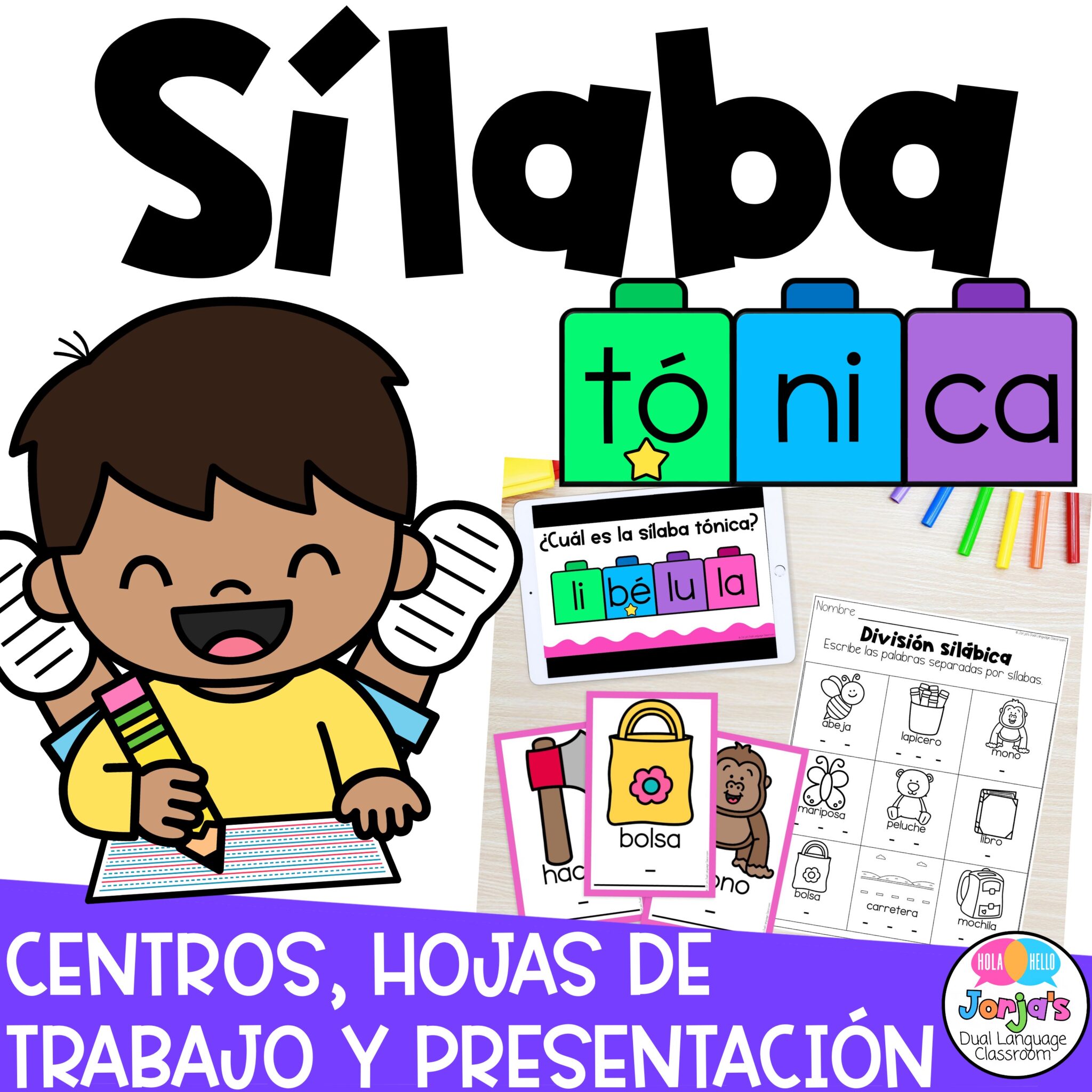 Sílaba tónica División silábica Reglas de Acentuación Actividades y ...